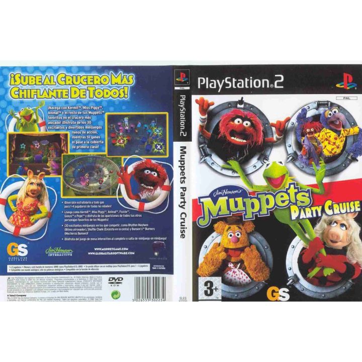 แผ่นเกมส์ PS2 Muppets Party Cruise, Jim Hensons คุณภาพ ส่งไว | Lazada.co.th