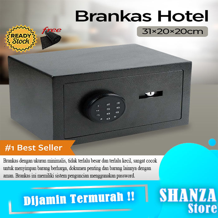 BISA COD - Kotak Brankas Hotel Safety Box Password 31x20x20cm / Kotak ... BISA COD - Kotak Brankas Hotel Safety Box Password 31x20x20cm / Kotak ...