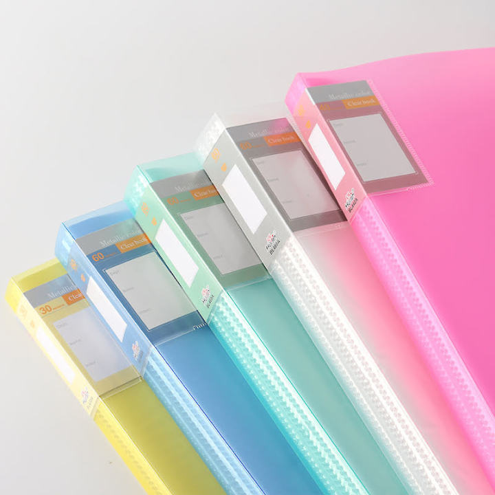 A4 Size Transparent Display book Pocket Folder | Lazada Singapore