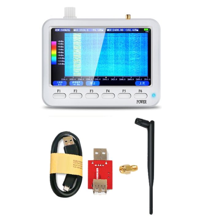 (BXNZ) -127-AT DIY Spectrum Analyzer RF Spectrometer 240M-2.9G WiFi ...