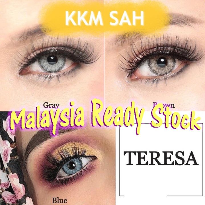 Teresa 16mm Contact Lens/Color Lens Original Korea Lens (No Degree and ...
