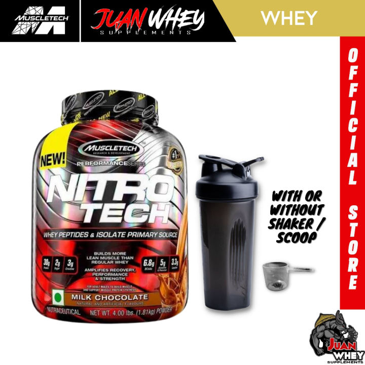 Muscletech Nitrotech Whey Protein Powder (1LB/2LBS) | Lazada PH
