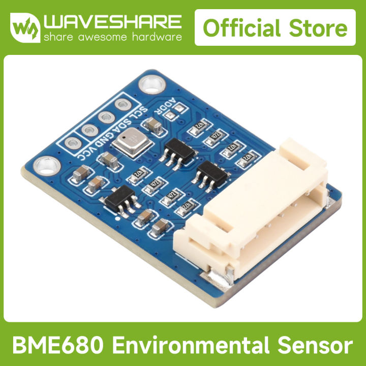 Waveshare BME68X Environmental Sensor, Temperature, Humidity, Barometric Pressure, Gas Detection ...