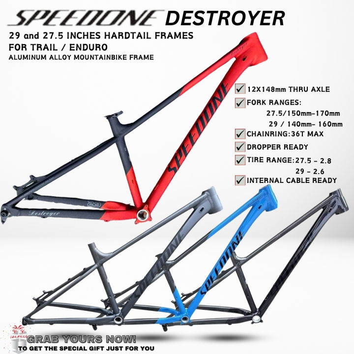 SPEEDONE DESTROYER FRAME for TRAIL/ENDURO MOUNTAIN BIKE | Lazada PH