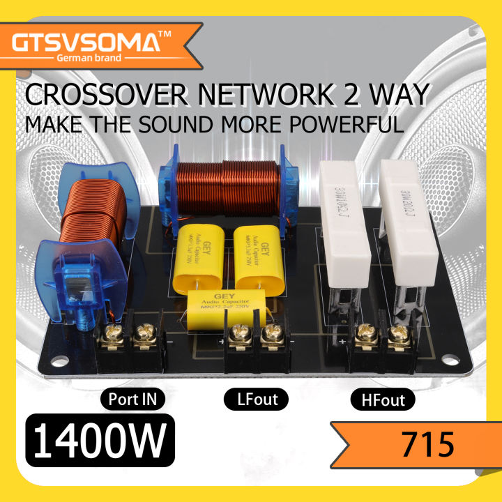 GTSVSOMA™ Original 715 Dividing Network 2 way high power 1400 Watts ...