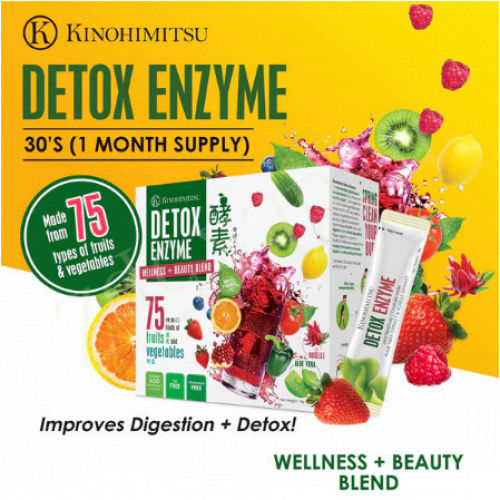 READY STOCKS - Kinohimitsu Detox Enzyme 14g x 30 sachets original ...