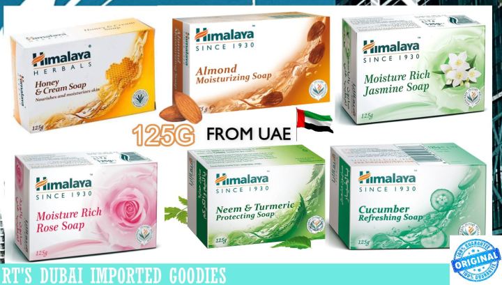 Original Himalaya Soap 125g Per Piece, New Stock Imported from Dubai ...