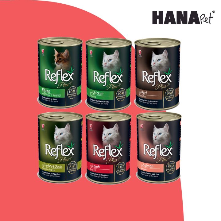 Reflex Plus Cat Canned Food 400g Lazada