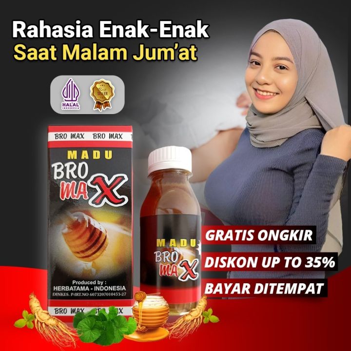 Madu Bromax 175gr Botol Besar I Madu Herbal I Madu Kuat I Madu Pria ...