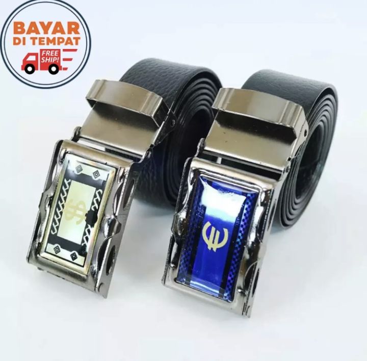 Gesper Pria 99515 Ikat Pinggang Pria Fashion Kulit Sintetis Kepala ...