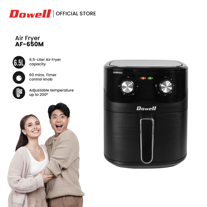 Dowell 6.5L Non-stick Air Fryer | AF-650M | Lazada PH