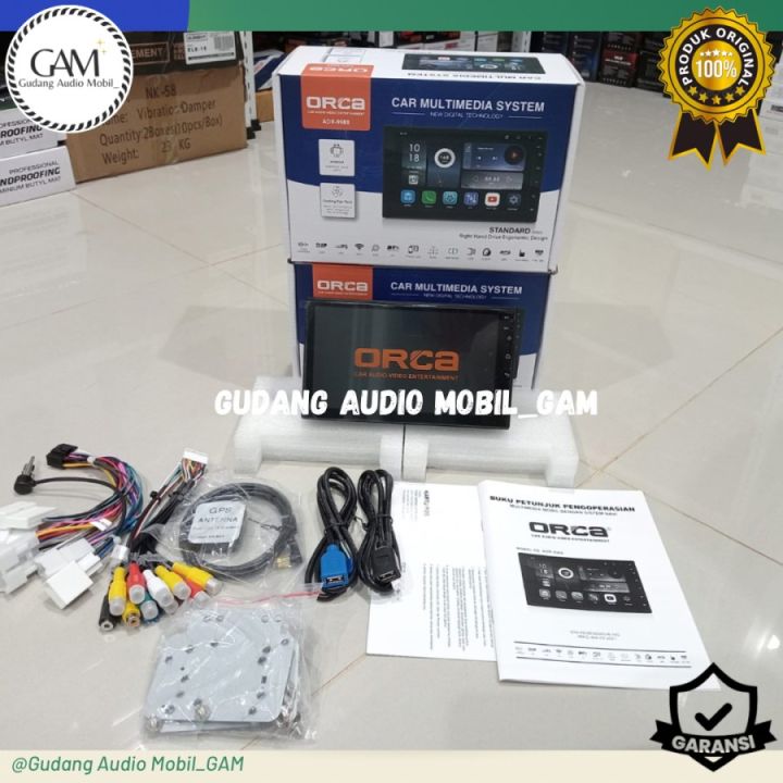 HEAD UNIT ANDROID ORCA STANDAR 9988 7 INCH 2/64 WITH COOLING FAN NEW ...