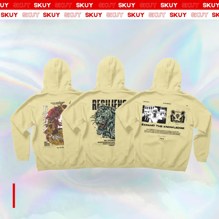 Hoodie Skuy Cream | Article vol XII | Lazada Indonesia