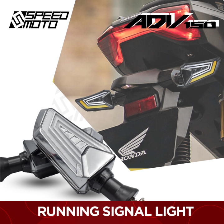HONDA ADV 150 RUNNING SIGNAL LIGHT YELLOW-WHITE / LED INDICATOR TURN ...