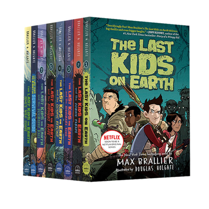 Original English version of the last kids on earth 8 volumes of magic ...