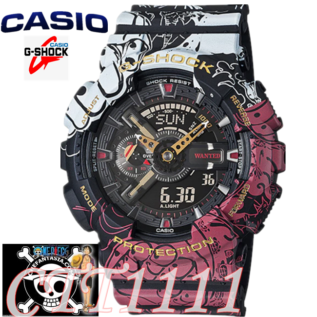 Casio ONE PIECE รุ่น Limited Edition นาฬิกา Luffy GSHOCK GA-110JOP ...