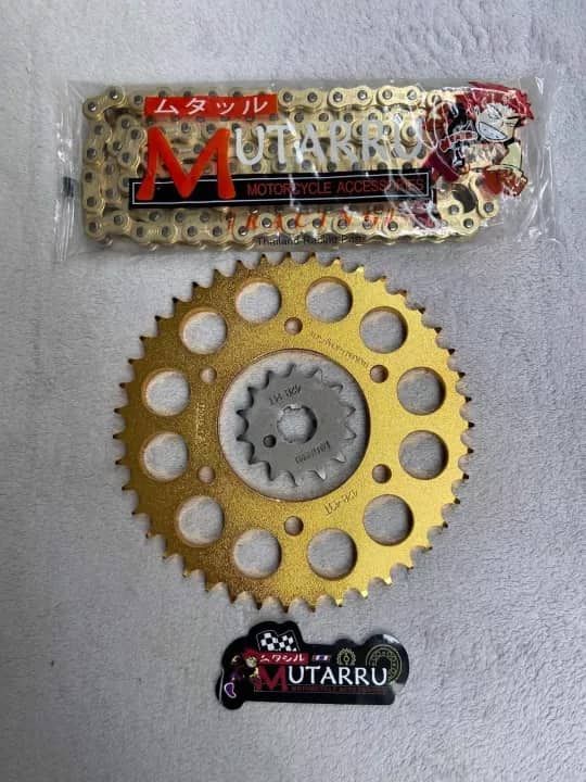 CHAIN SET YAMAHA FZ16 FZi SNIPER 150 14/43/130L | Lazada PH