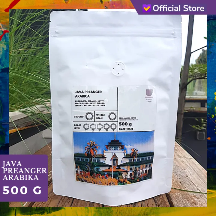 KOPI ARABIKA JAVA PREANGER 500 GRAM BIJI DAN BUBUK BY SUTOYO COFFEE | SINGLE ORIGIN | PREMIUM ...