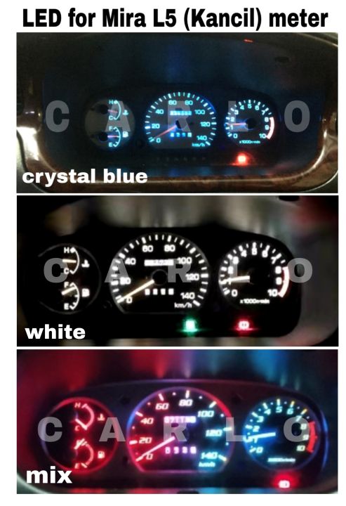 Led for Mira L5 (Perodua Kancil) meter | Lazada