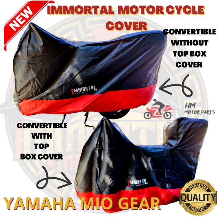 Yamaha Mio Gear | Motorcycle Cover by Immortal Motobag Motor Cover ...