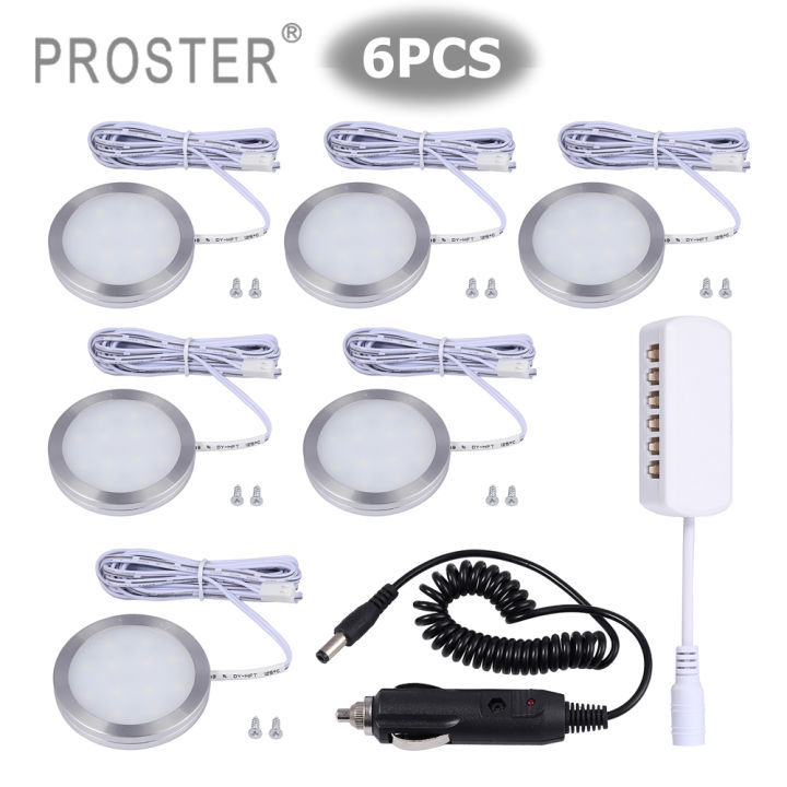 Proster 6x 12V Cool White Interior Caravan Camper Trailer Car Boat LED ...