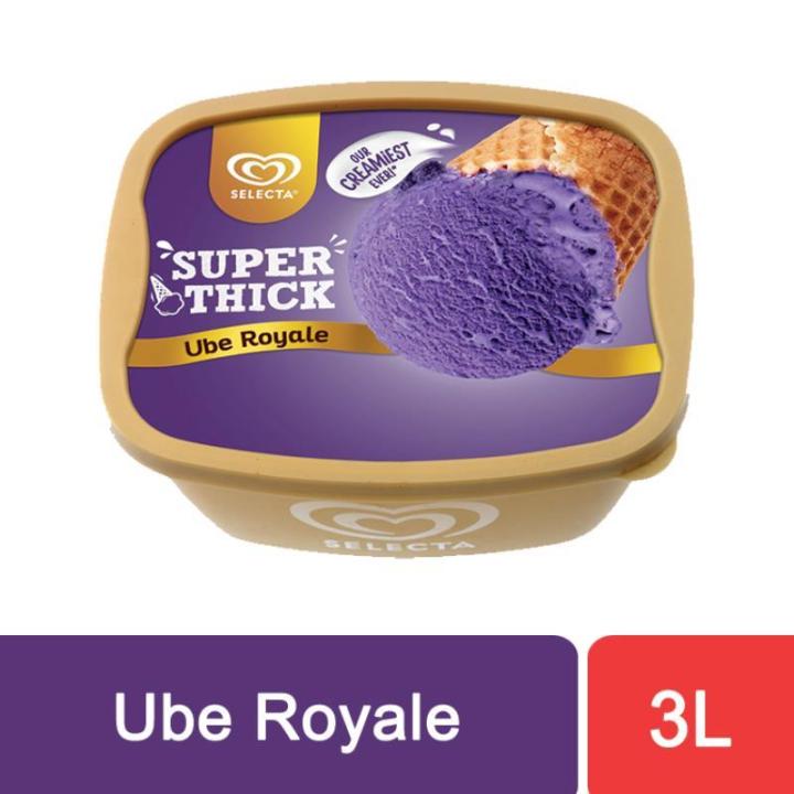 Selecta Ube Royale Ice Cream 3L | Lazada PH