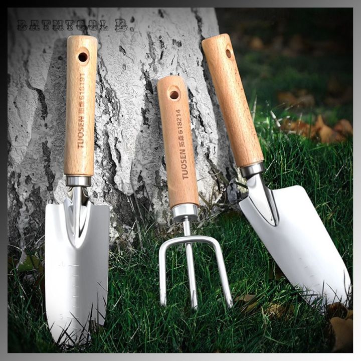 Bathtool🥰High Quality Gardening Tool stainless steel Hoe Shovel Rake ...