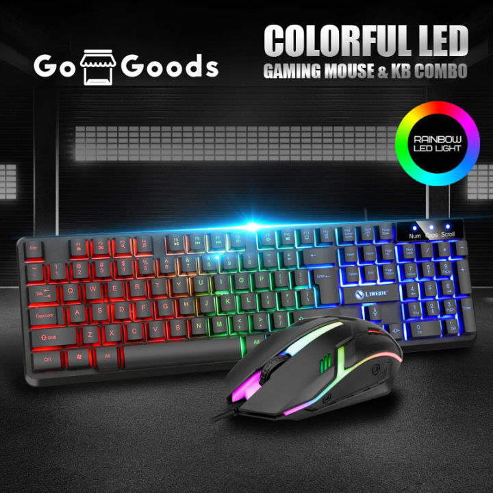 keyboard for gaming mechanical keyboard and mouse set GTX350 wireless ...
