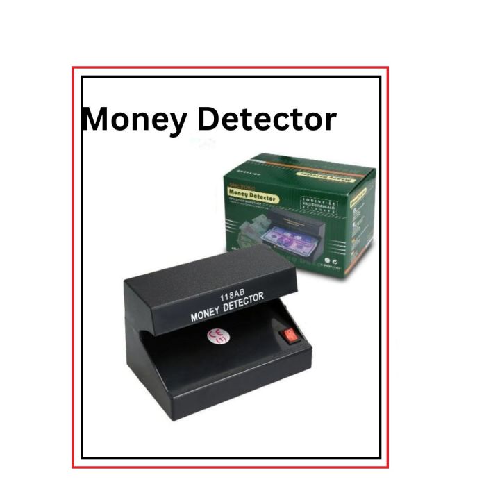 UV light Electronic Fake Money Detector | Lazada PH