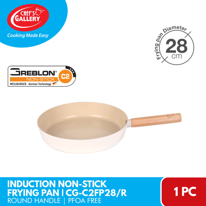 Chef's Gallery Zita Induction Non-Stick Frying Pan 28cm | PFOA Free ...