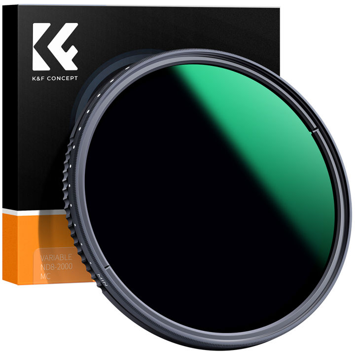 K&F Concept ND8-ND2000 ND Filter Camera Lens Variable Neutral Density Multi-Resistant Coating ...