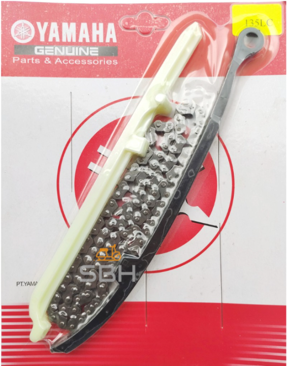 YAMAHA LC135 TIMING CHAIN & TENSIONER CHAIN TENSIONER GUIDE + TIMING ...