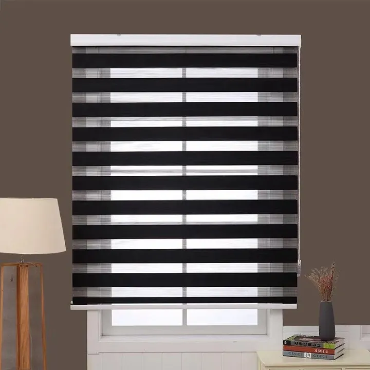 Ashlee Venetians Duo Roller Blinds Plain color window Curtain for the ...