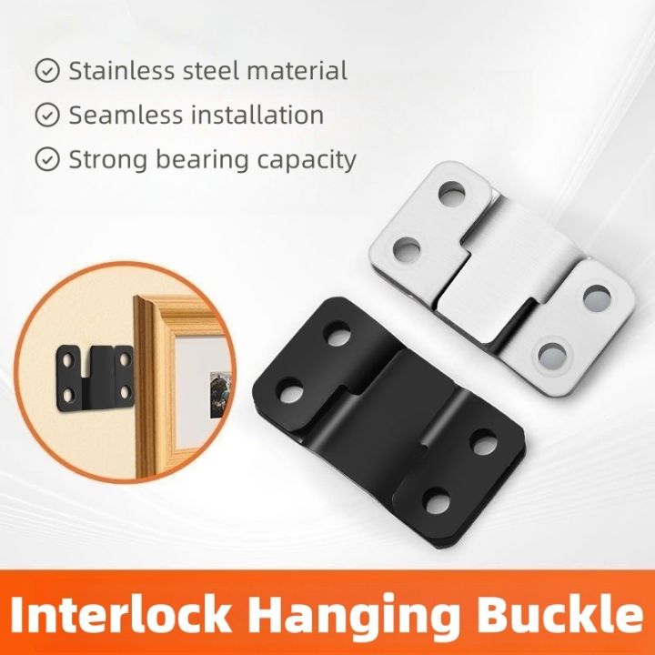 Hanging Heavy Duty Display Furniture Interlocking Brackets With Screw ...