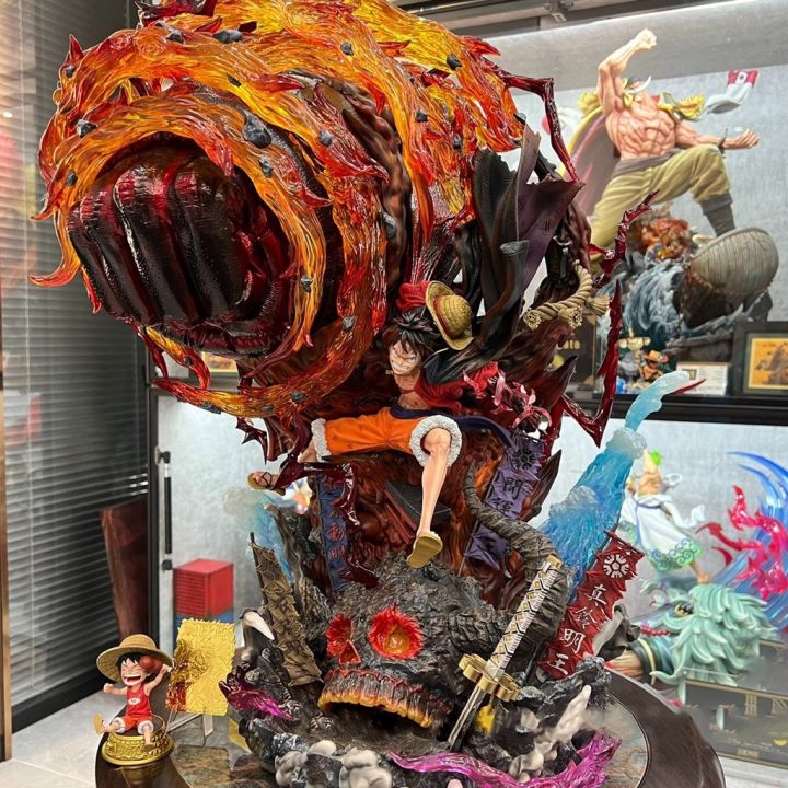 Mô hình luffy gear 3 red rock hoàng siêu khủng - mô hình one piece ...
