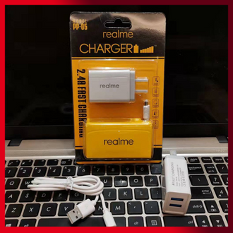AMATUS co. | REALME 5 5i 8 c11 c12 Charger 2.4A travel fast charging ...