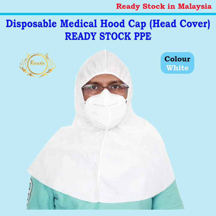 Disposable Medical Hood Cap (Head cover) READY STOCK PPE | Lazada