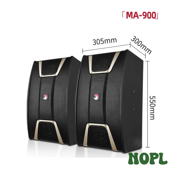 [NOPL] High Power Bass 400W/500W Professional Speaker KTV Home Card ...
