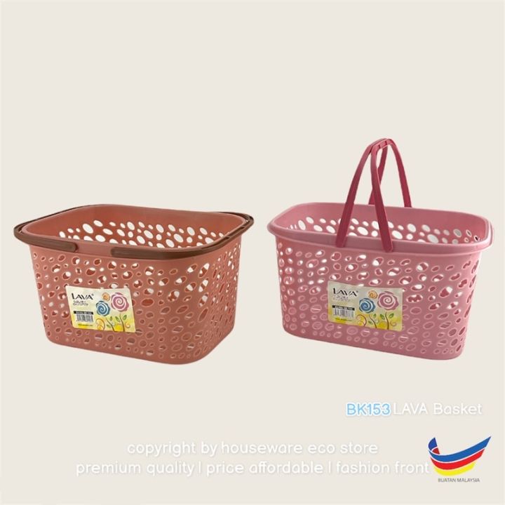 Multi-Purpose Plastic Storage Baskets- Stackable Mesh Plastic Baskets ...