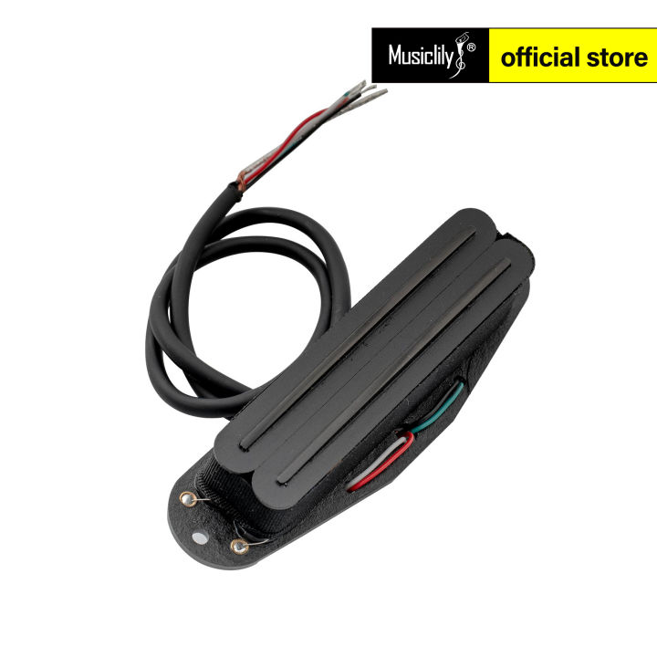 Artec SBA73 Alnico 5 Hot Rail Single Coil Size Humbucker All Position ...