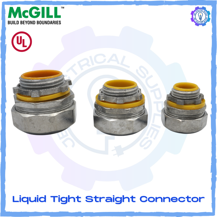 McGill Liquid Tight Straight Connector | Lazada PH