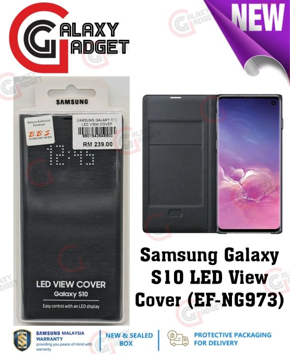Original Samsung Galaxy S10 LED View Cover (EF-NG973) | Lazada