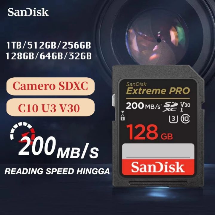 Extreme Pro memory card SD Card 32GB 64GB 128GB 256GB 512GB 1TB for ...