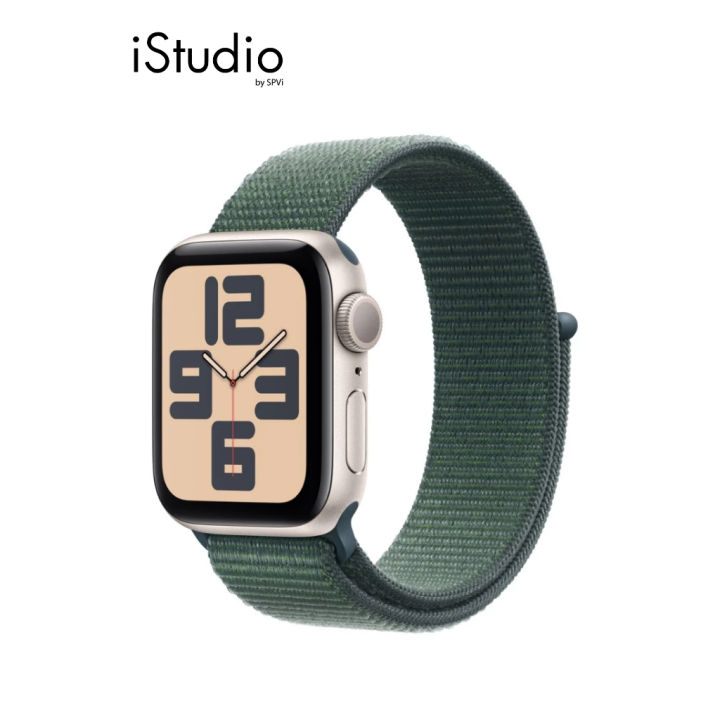 Apple Watch SE (2024) GPS Aluminium สาย Sport Loop I iStudio by SPVi ...