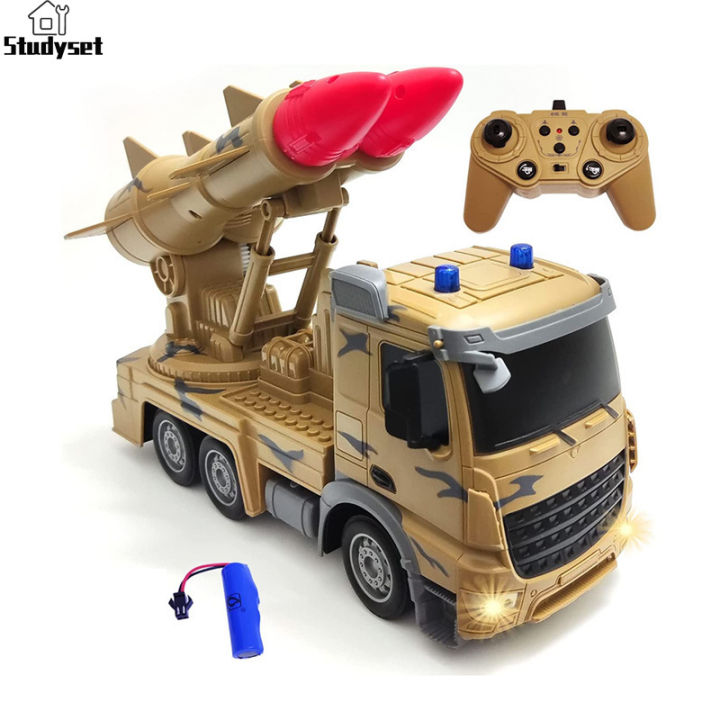 Studyset IN stock Remote Control Missile Launcher Vehicle Simulation ...