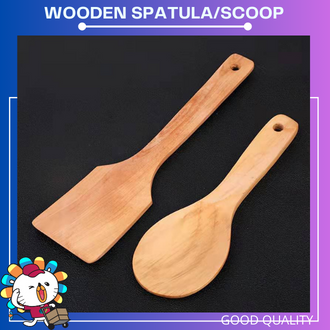 Wooden Utensil Set Sandok Spatula Sianse Wooden Spoon Turner Cooking ...
