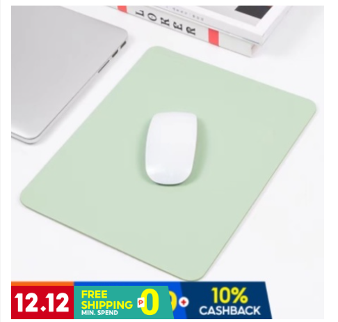 Mouse Pad PU Leather Laptop Computer Desk Mat Home Office Waterproof ...
