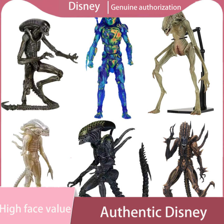 NECA Alien Vs Predator Aliens Dog Facehugger Xenomorph Newborn Figures ...