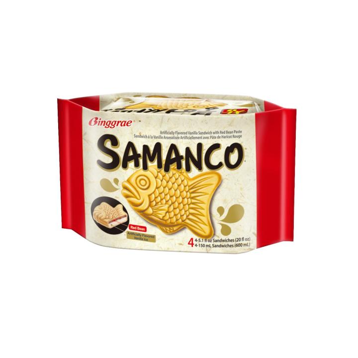 Binggrae Samanco Red Bean Ice Cream - Frozen | Lazada Singapore