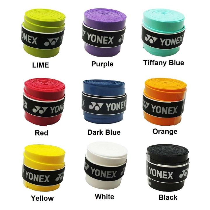 【Ready Stock】（ 14 Colors ） Yonex AC102EX Overgrip Good Quality Yonex Overgrip AC102EX Super Grap ...